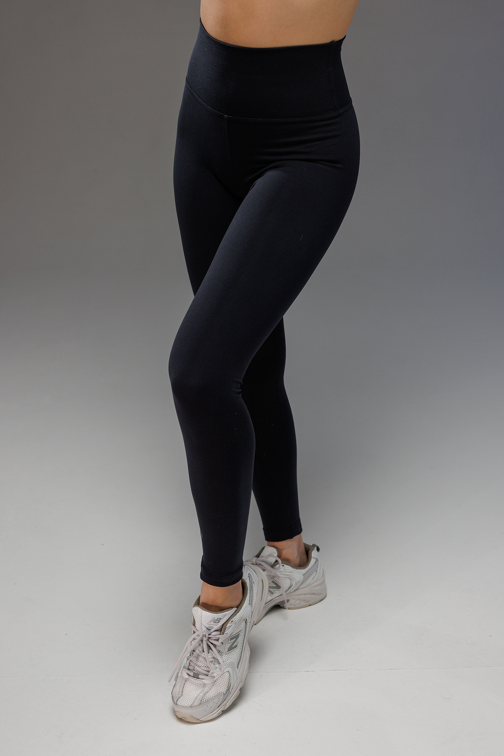 טייץ SOFTLEX ארוך גבוה - BLACK